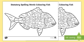 100 High Frequency Words Worksheet | Colouring Activity