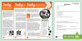 Evacuees WW2 Stories - KS2 - Reading Comprehension Activity