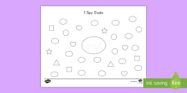 I Spy Triangles Activity (teacher made)