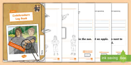 Space Ship Log Book (teacher made) - Twinkl
