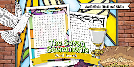 Seven Sacraments Matching Activity