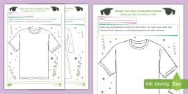 Graduation Cap Art (Activity Sheets) (teacher made) - Twinkl