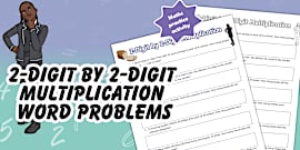 Box Method Multiplication Worksheet I Twinkl Canada