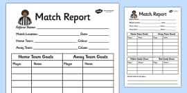 Rugby: Match Report Template
