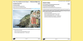 Travel and Tourism 1 GCSE Higher Tier Photo-Card French