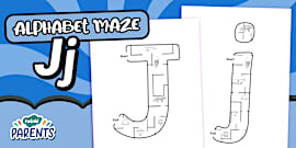 Alphabet Maze Ff