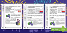 Fourth Grade New Year Around The World Reading Comprehension