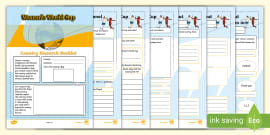 Teams of the 2023 Women's World Cup (Activity Sheet)