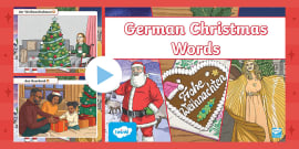 French Christmas Words PowerPoint | KS2 (teacher made)