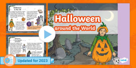 History of Halloween PowerPoint - Halloween History for Kids