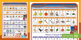 Phase 2 and Phase 3 Photo Sound Mat-phase 2, phase two, phase three ...