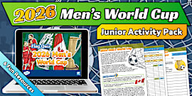 2026 Men's World Cup Activity Pack