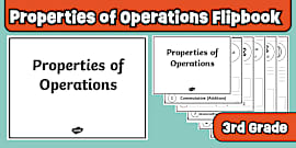 Applying Properties of Operations Worksheet | Twinkl USA