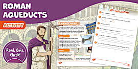 KS2 (Ages 7-11) Activity Video: Aqueduct Challenge for Kids