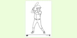 Softball Page Border | Page Borders | Twinkl