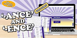 Adding a Vowel Suffix ance ence ancy ency Worksheet / Worksheet Pack