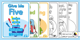 Give Me Five Display Posters (teacher made) - Twinkl