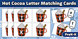 Pumpkin Uppercase and Lowercase Letter Matching Worksheet