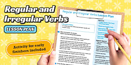 Regular and Irregular Verbs: Poster