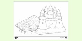 FREE! - Sand Goanna for Drawing Page Colouring Sheet - Fun Stuff