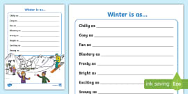 Fox Simile Poem Template,Fox Poem, Fox Writing - Twinkl