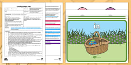 Easter Egg Hunt Prepositions Hotspots | Twinkl Go!