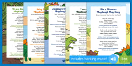 Roar! Dinosaur Poem Pack (teacher made)