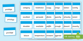 Year 2 Common Exception Words Flashcards (teacher made)