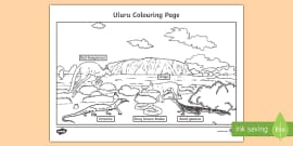 Uluru Word Search (teacher made) - Twinkl