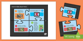 EYFS Internet Safety Rule Display Poster - Twinkl