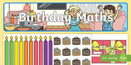 Class Birthday Chart | Cupcake Birthday Display Classroom