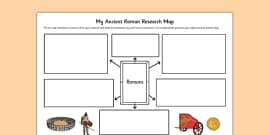 Charles Dickens Research Map Worksheet (teacher made)