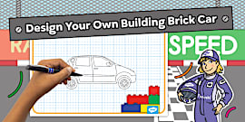 Hot Wheels Craft: Design a Car Craft Activity Resource Pack