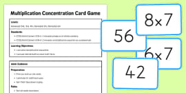 Multiplication Dice Game - Elementary Math (Teacher-Made)