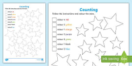 Counting Hearts Worksheet | Easy to Print | Twinkl - Twinkl