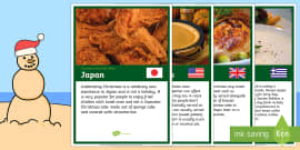 EYFS Christmas Around the World Fact Cards - eyfs, christmas, around the