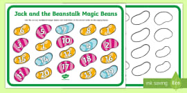 Jack and the Beanstalk Magic Bean Counting Sheet