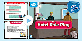 ESL Airport Role Play [Kids, A2] (teacher made) - Twinkl