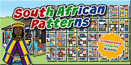 Ndebele Art - Twinkl South Africa - Teaching Resources