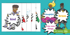 Superheroes Transition Display Pack