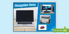 The Back of a Computer Display Poster (teacher made)