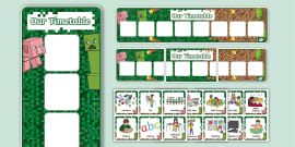 KS2 Visual Timetable Resource Pack - Primary Resources