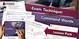 Command Words for Exam Prep Match and Draw