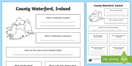 County Tipperary Worksheet (teacher made) - Twinkl