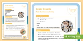 Taste-Safe Mouldable Sand Sensory Recipe | Twinkl - Twinkl