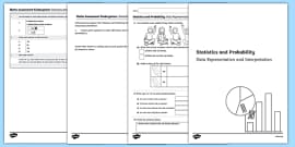 Year One Statistics and Probability Assessment Pack