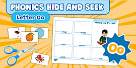 Phonics Hide and Seek - Letter Ee