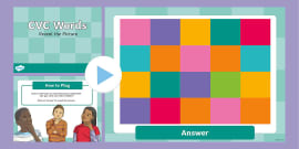 ESL CVC Blending Phonics PowerPoint - C-V-C Phonics | Twinkl