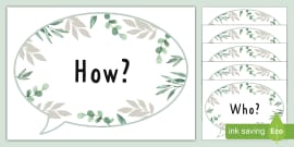 Botanical-Themed Maths Display Pack - Twinkl - Maths
