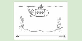 FREE! - Flowing Water Colouring | Colouring Sheets - Twinkl